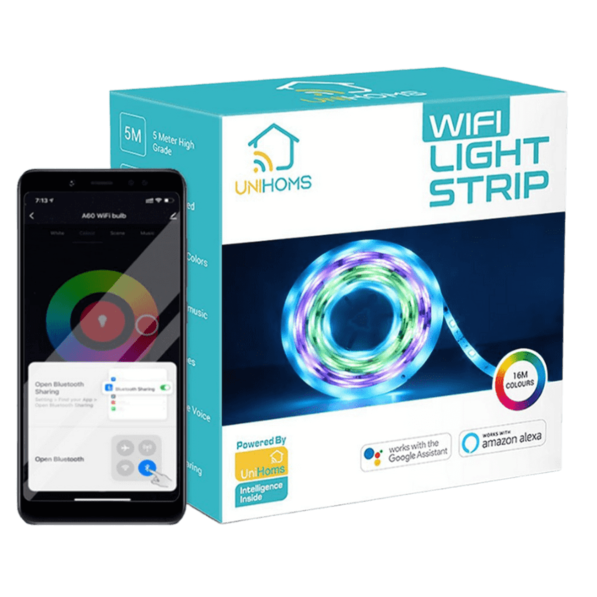 WIFI LED Strip Light UNIHOMS – Advance Technical Services